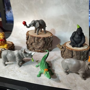 MINIATURE CLOWNFISH Tiny Sea Animals Figurines Figures for Fairy Garden ...