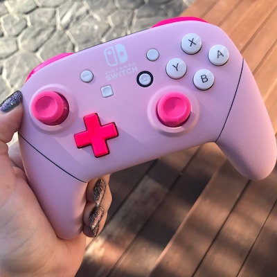 Custom Pastel Pink Nintendo Switch Pro Controller - Etsy