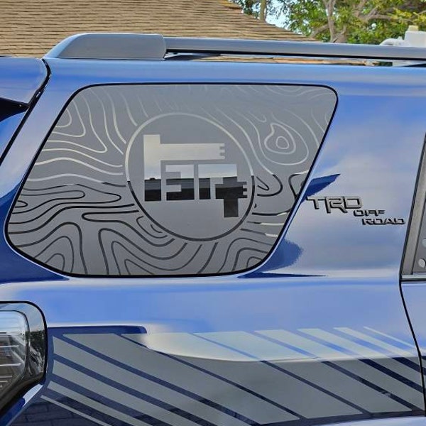 4runner Side Window Decals. American Flag With German Shepherd Dog Head ...