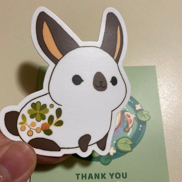 Vinyl Sticker Himalayan Rabbit - Etsy