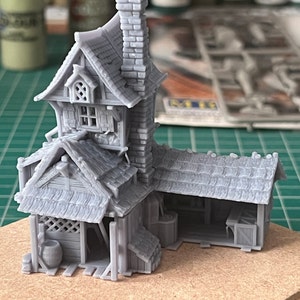 The Merlin Chronicles Merlin Fantasy Tabletop RPG Model Dnd Tabletop ...