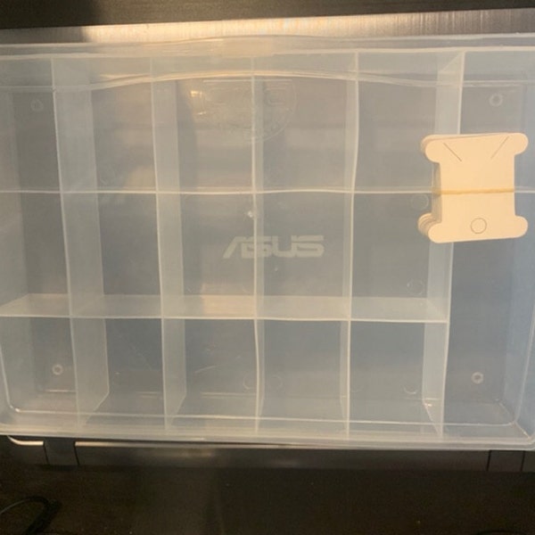 DMC Thread Storage Box // Thread Storage // Floss Plastic Box // Thread ...