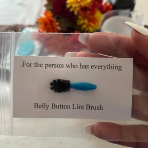 Belly Button Lint Brush for My Husband Who Has Everything - Etsy