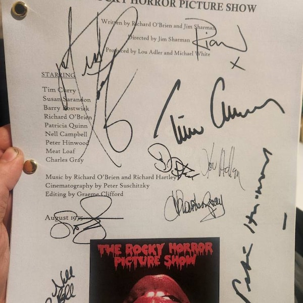 Icarly iomg Episode TV Script Autographed: Miranda Cosgrove, Jeanette ...