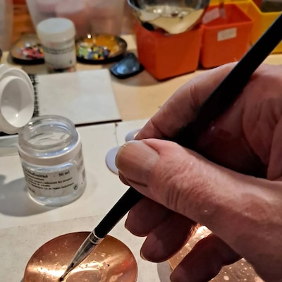 Pearly's Enamel Powder No. 464 Opaque Jade 3oz. 85gr. - Etsy