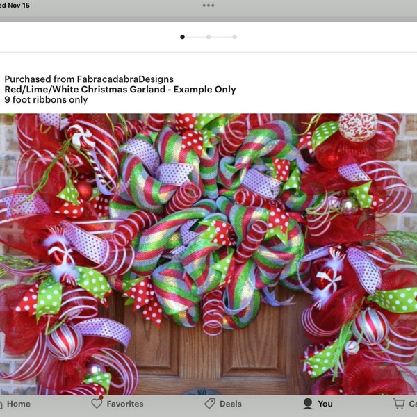 Halloween Garland - Example Only - Etsy