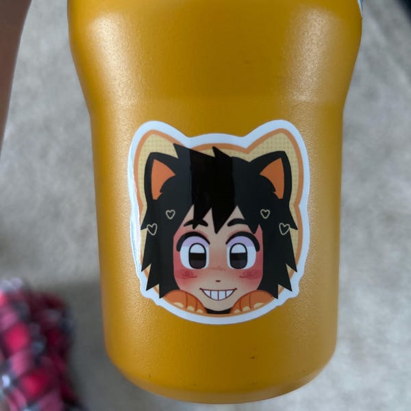 MHA Kitty Stickers - Etsy