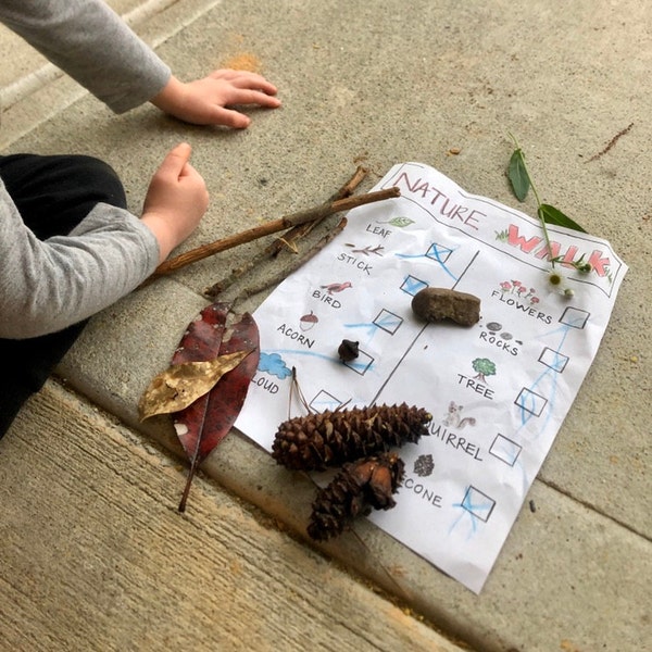Nature Walk for Toddlers - Nature Scavenger Hunt - Etsy
