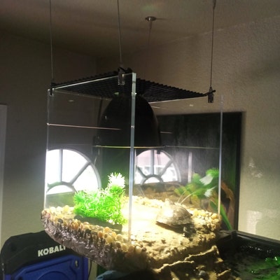 LARGE Turtle Basking Platform Dock Ramp for Over the Ta, Turtle Dock ...