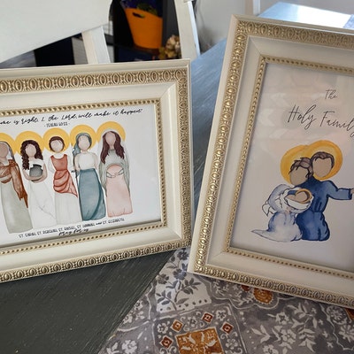 Infertility Saints Saint Print Saint Card Catholic Gift - Etsy