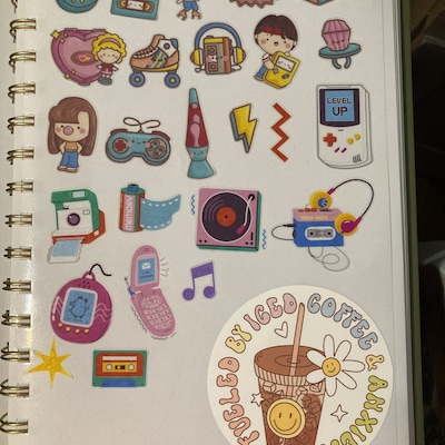 Waterproof Frog Sticker Sheet Journaling Stickers Frog Stickers ...