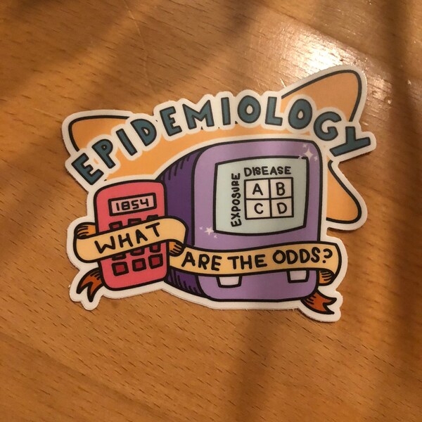 Epidemiology Public Health Sticker / Science / Nurse / Lab Tech ...