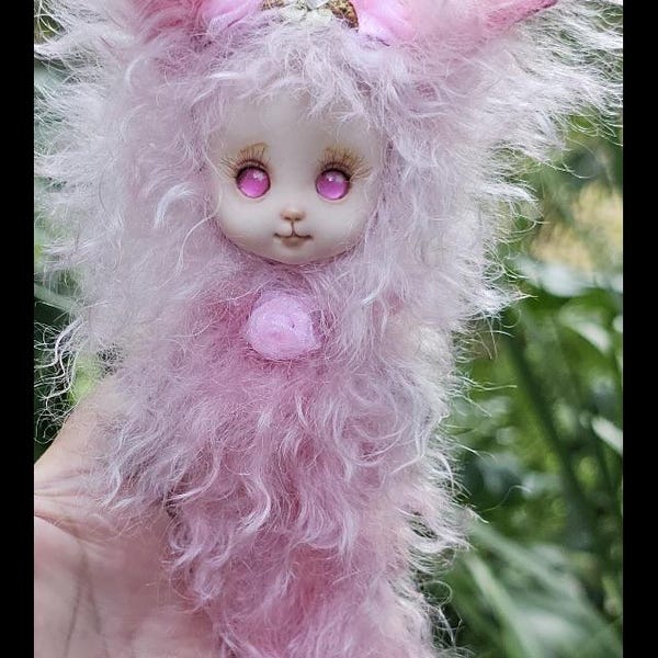 Set of 2 Fairy Trolls Dreaming Meditating Pixie Ooak Fae Fairy Fairie ...