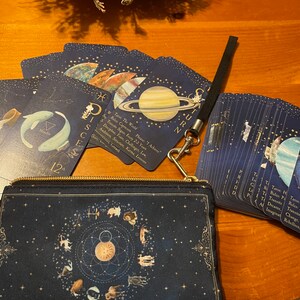 Celestial Fortune Astrology Oracle Deck Tarot Size Oracle - Etsy