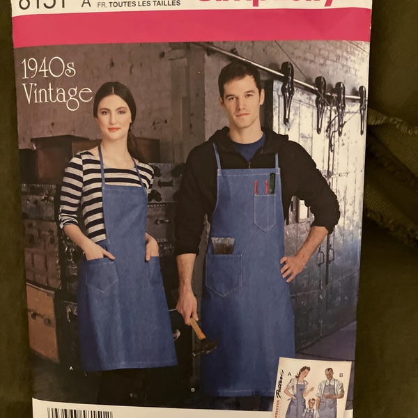 Simplicity 8452 Sewing Pattern Misses Vintage 50s Reproduction Novelty ...