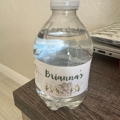 Custom Water Bottle Labels Personalized Water Bottle Labels Business ...