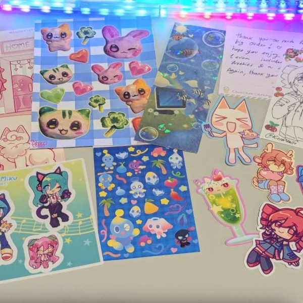 Mesmerizer Inspired Kasane Teto & Hatsune Miku 3" Sticker - Etsy