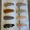 MINI Bow Snap Clips, Baby Girl Hair Clips, Girl Hair Accessory, Toddler ...