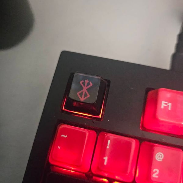 Akatsuki Cloud Keycap - Etsy