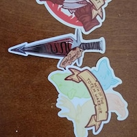 Dnd Warlock Subclass Stickers Glossy Stickers - Etsy