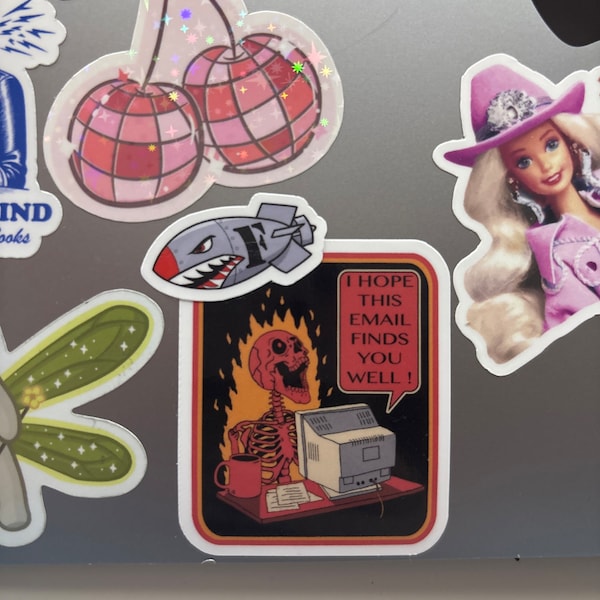 Funny Workplace Sticker, Funny Vinyl Sticker, PREMIUM Quality ...