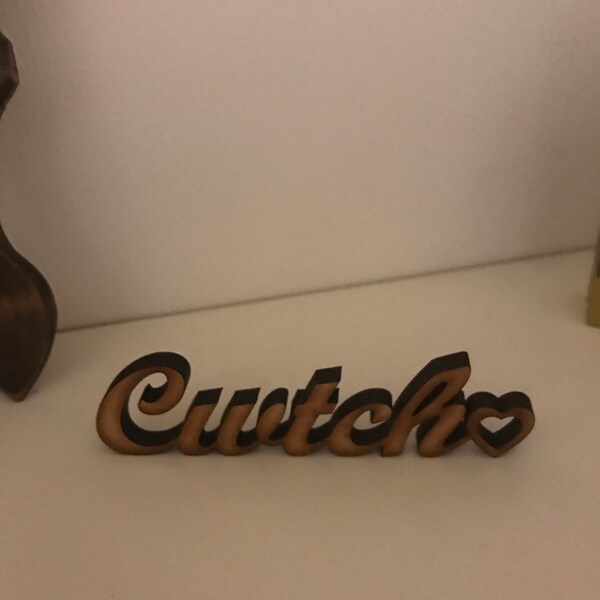 Freestanding Small Cwtch Sign - Etsy UK