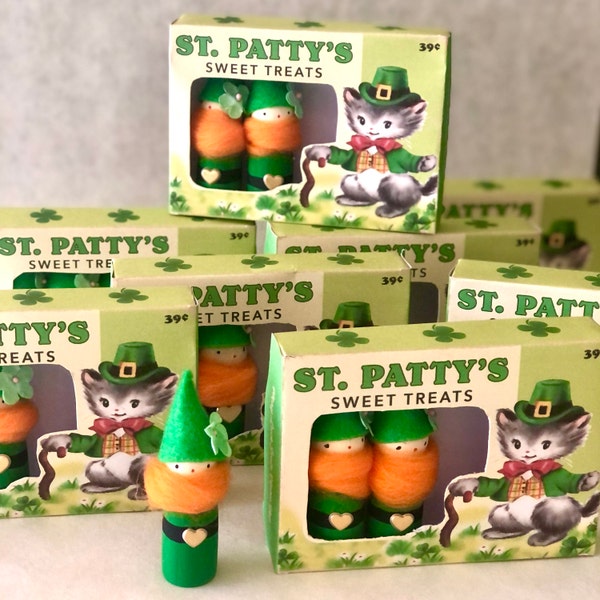 Printable Retro 60s Style Small Lidded Halloween Favor Boxes / Three 3 ...