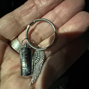 Urn Keychain for Human Ashes Personalized Cremation Urn Keychain ...