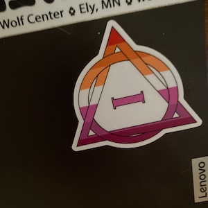Therian Theta Delta Symbol Pride/lgbtq+ 3'x3' Stickers - Etsy