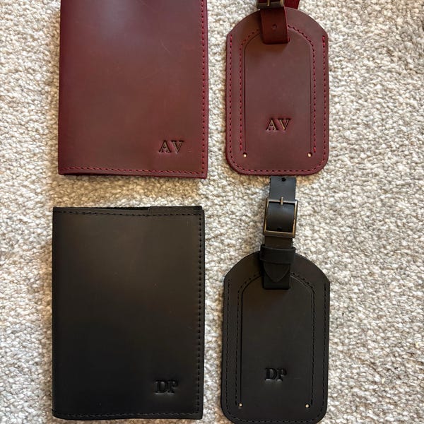 Customized Ring Holder, Wedding Ring Travel Case, Leather Ring Case ...