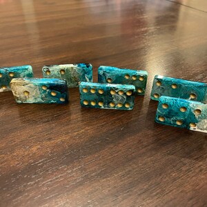 Aurora Borealis Magnets/mini Paintings - Etsy