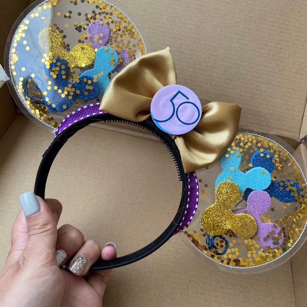 Magic Kingdom 50th Anniversary Minnie Ears, Mickey Balloon Ears ...