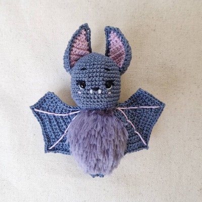 Crochet Bat Pattern, Amigurumi Baby Bat Pattern, Halloween Crochet ...