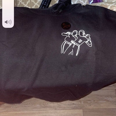 Custom Portrait Hoodie or Crewneck Custom Portrait From Photo Outline ...