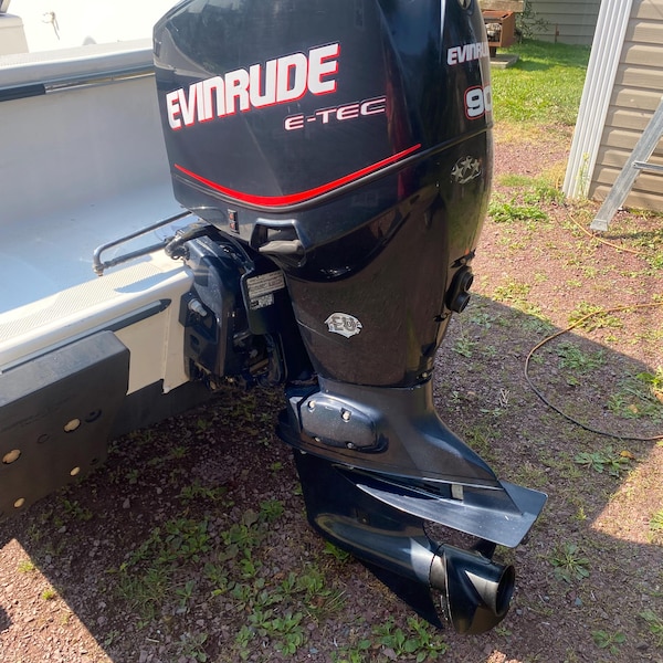 Johnson 115hp Two Stroke Outboard Engine Decals/sticker Kit (blue ...