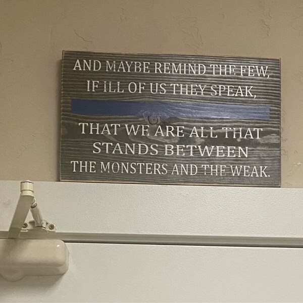 Deputy Blocks. Police Officer Gift. Law Enforcement Blocks. Thin Blue ...