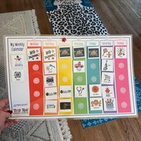 First, Next, Then Transition Board includes 72 Routine and Activity ...