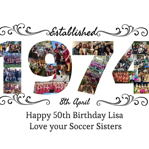 1974 the Year You Were Born PRINTABLE What Happened in 1974 Last Minute Gift 1974 Birthday ...