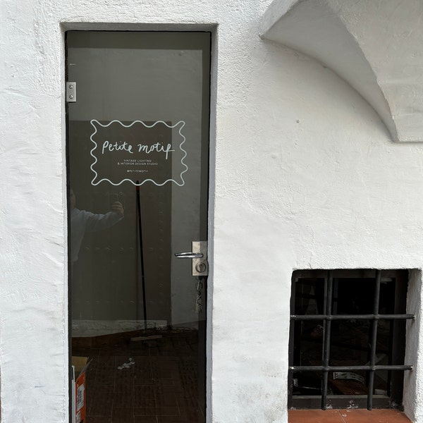 Custom Window Decal - Customizable Business Restaurant Coffee Shop ...