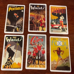 The Pulp Tarot Full Tarot Deck - Etsy