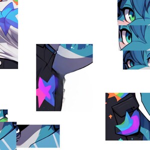 Chibi Green Wolf Furry Twitch Emotes Set of 10 Cute Furry Twitch Emotes ...