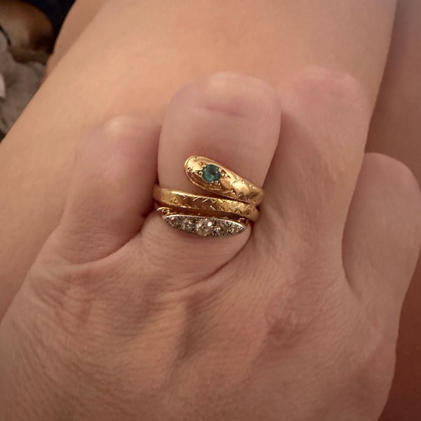 Antique Phoenix Intaglio Signet Ring in 18 Carat Gold Edwardian C. 1905 ...