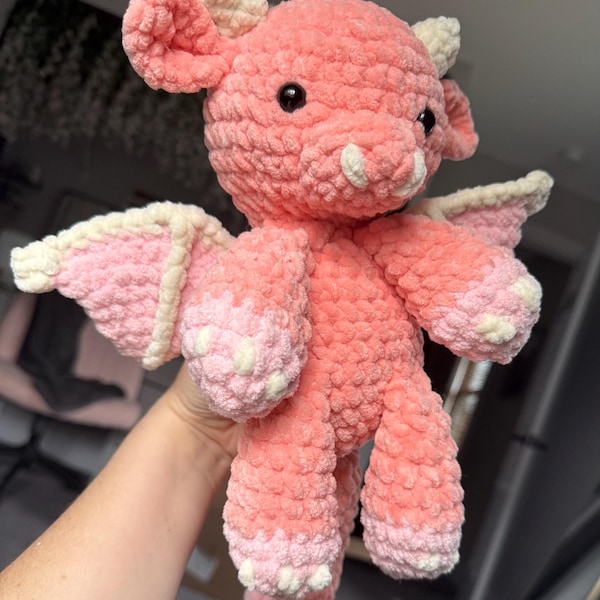 Cuddle Bud Dragon- Cuddle Buddies Amigurumi Crochet Pattern ENGLISH - Etsy
