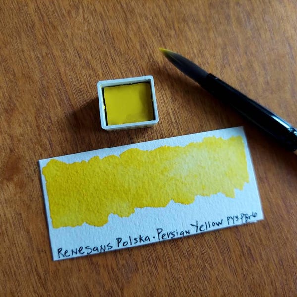 Renesans Watercolor Paint Half Pan. Professional Artist Grade. - Etsy