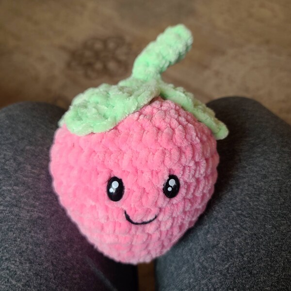 Strawberry Plushie Crochet Pattern Downloadable PDF - Etsy