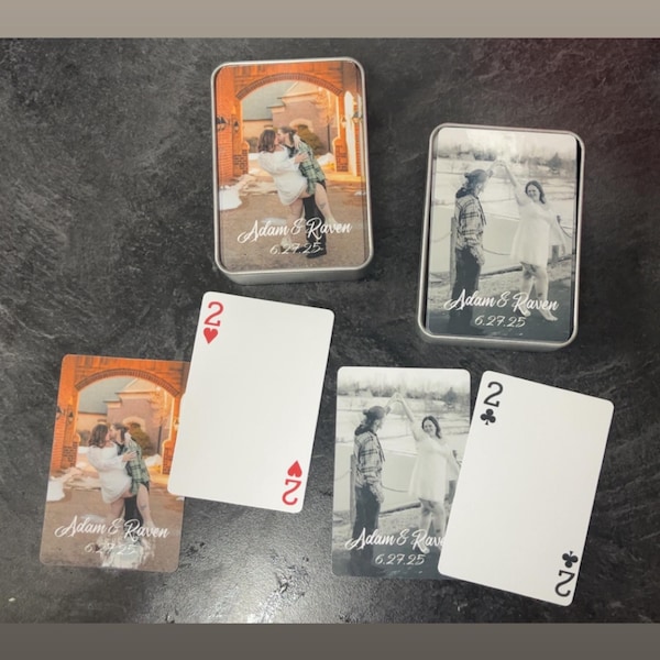 Custom Playing Cards, Personalized Photo Album Alternative, Family ...