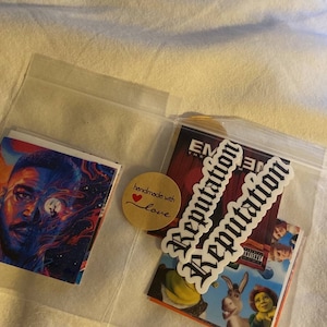 Custom Album Cover Sticker Pack Albums of Your Choice Gift for Music ...