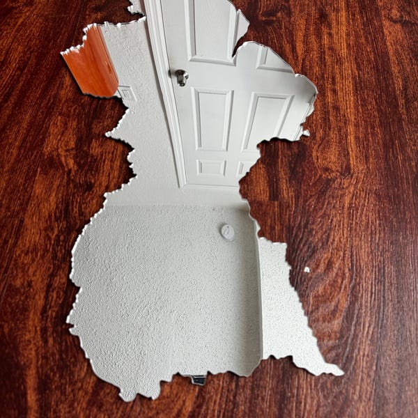 Decorative Check Mark Shaped Acrylic Mirror Many Shapes Available - Etsy