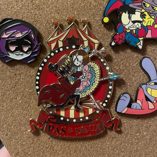 Golden Hour a Hazbin Hotel Radiohusk Enamel Pin - Etsy