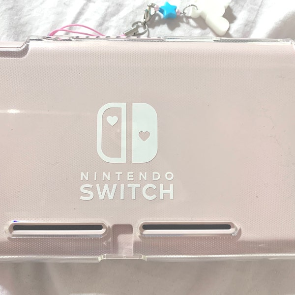 Nintendo Switch Logo With Hearts - Vinyl Decal - Multiple Colors ...